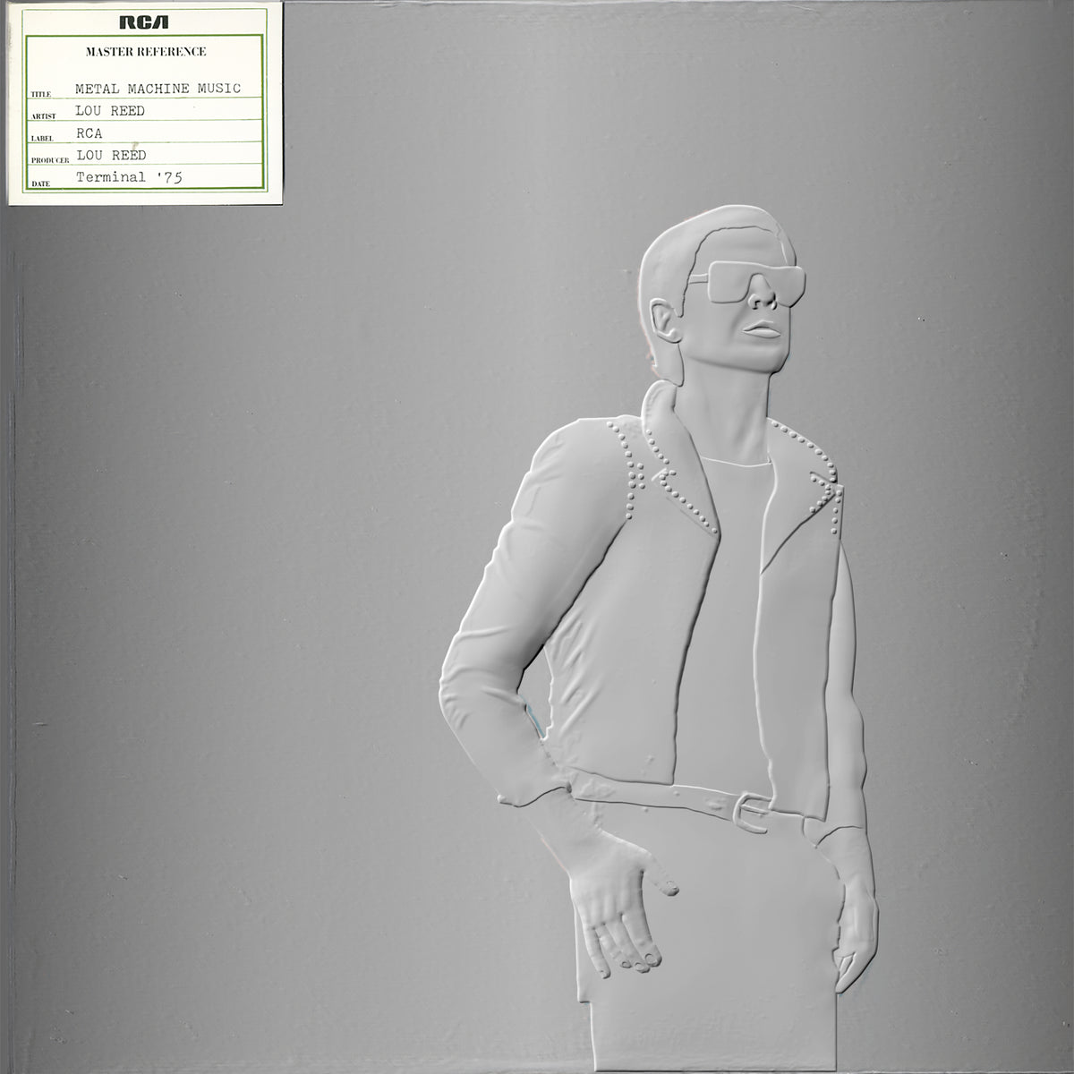 Lou Reed - Metal Machine Music - 2LP - Metallic Silver Vinyl [Record S ...