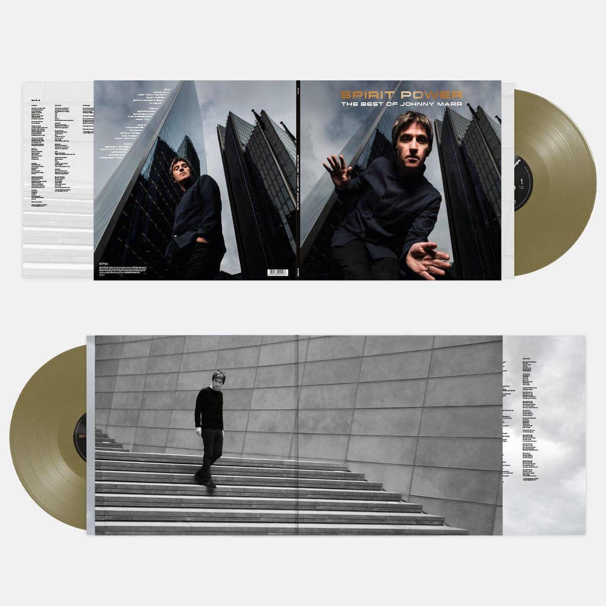 Johnny Marr - Spirit Power: The Best of Johnny Marr CD/2LP – Tangled Parrot