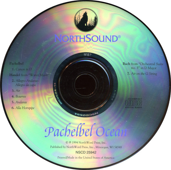James Pease (2) - Pachelbel Ocean (CD, Album) (Mint (M)) – Tangled Parrot